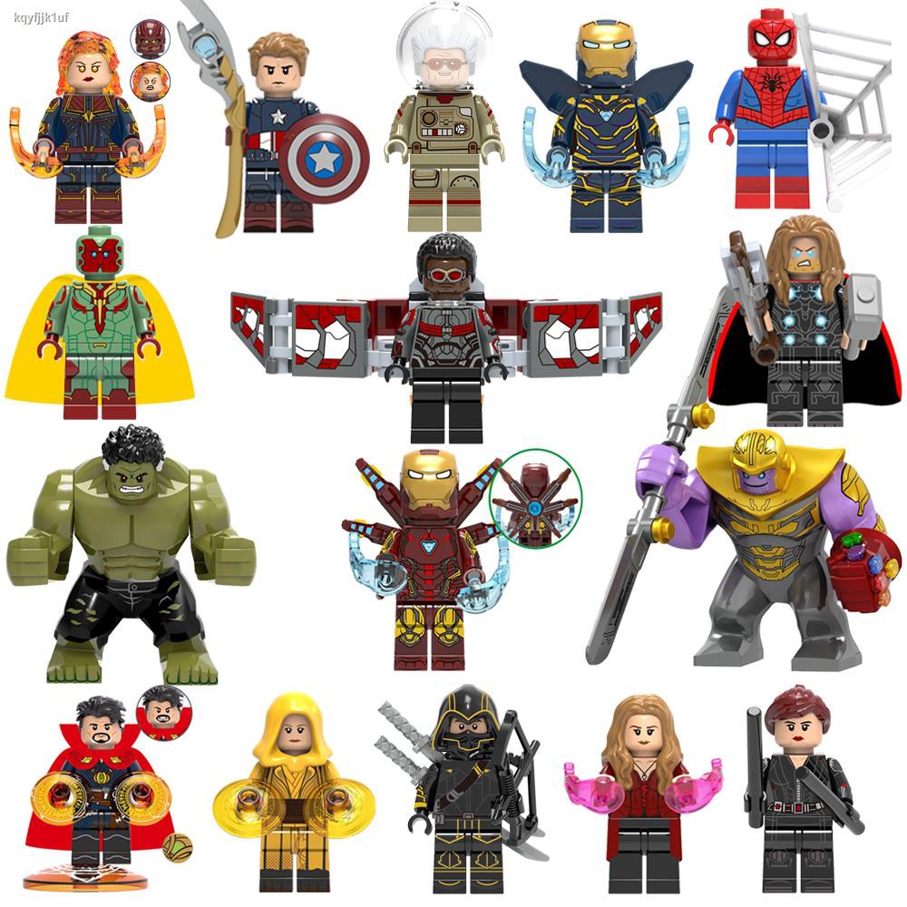 ตัวต่อเลโก้ ☸ Lego Marvel Avengers building blocks Iron Man MK85 Thanos ...