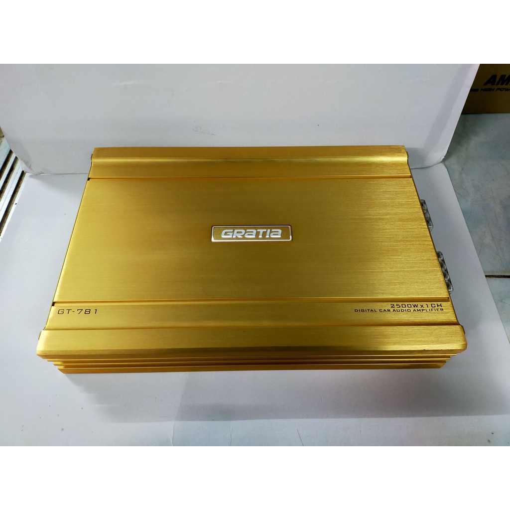 Power Class-D ยี่ห้อ GRATIA รุ่น GT-781 2500 วัตต์ ขับลําโพงซับวูฟเฟอร์แรงสะใจ - connect_sound ...