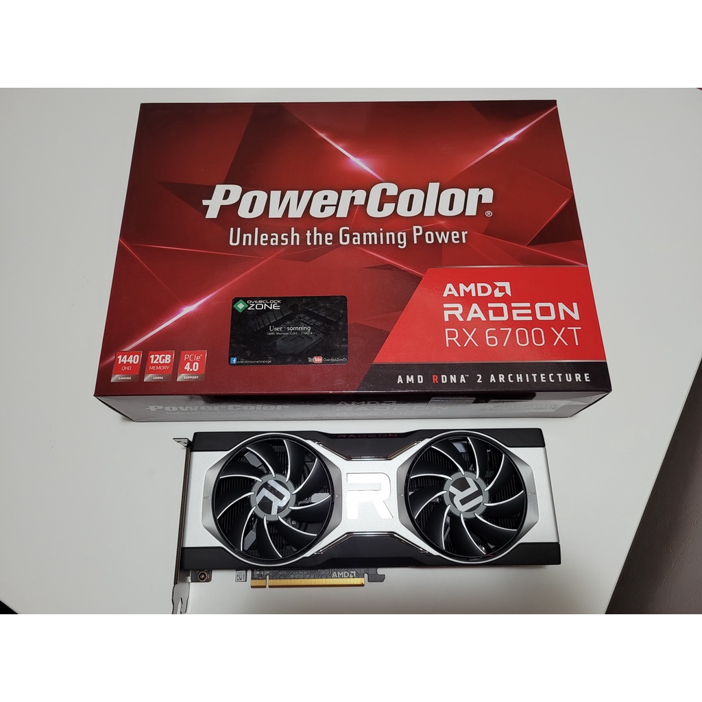 POWER COLOR AMD RX 6700 XT Reference | Shopee Thailand