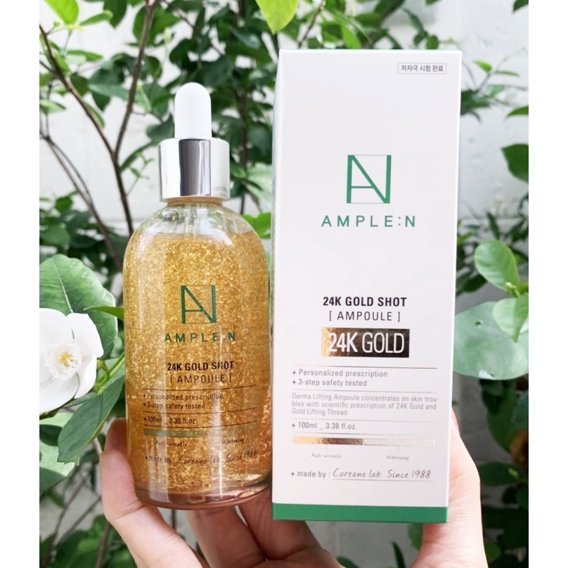 Coreana Ample N 24K Gold Shot Ampoul | Shopee Thailand