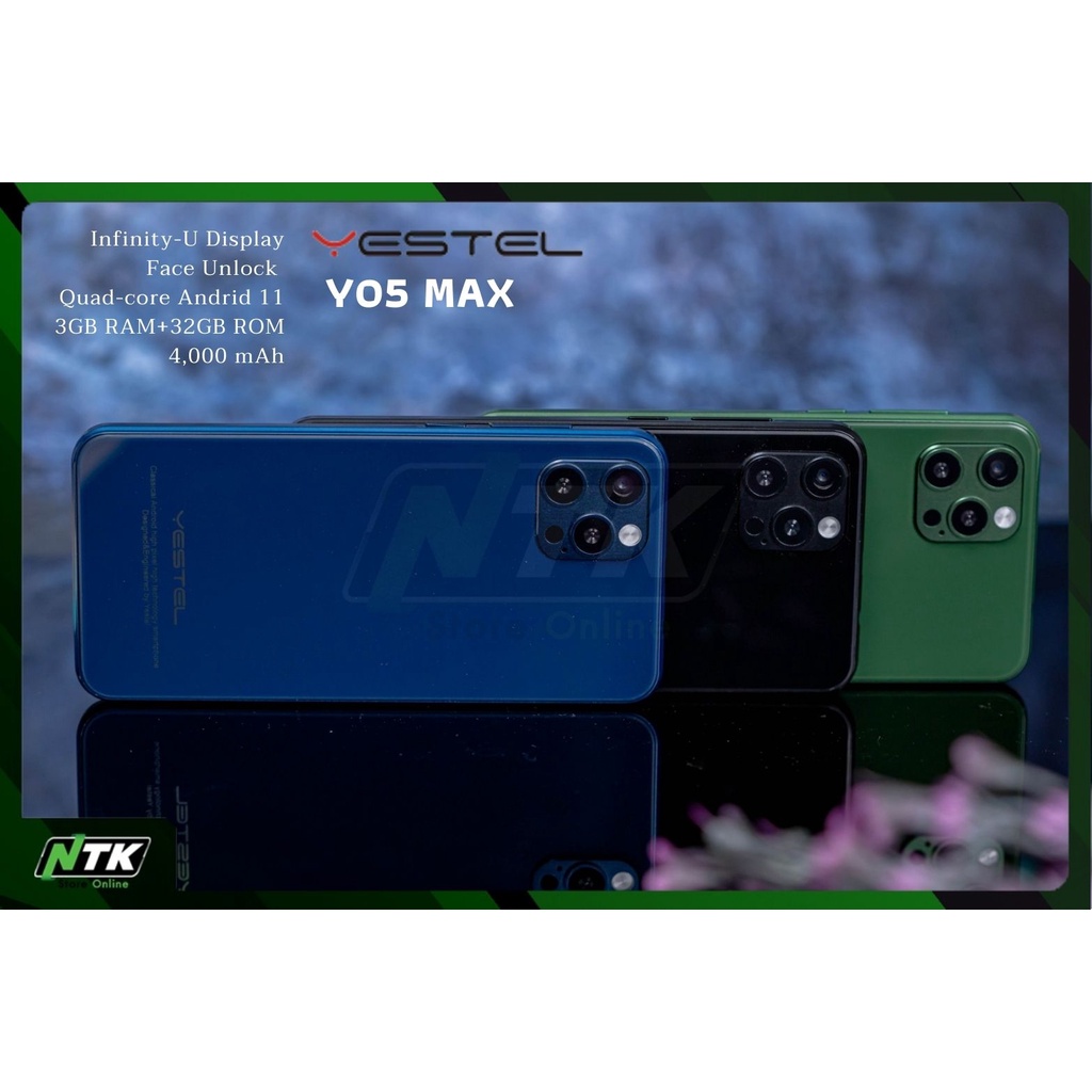 โทรศัพท์มือถือ Yestel Y05 MAX - เยสเทล หน้าจอ 6.2 นิ้ว Ram 3GBRom 32GB ...