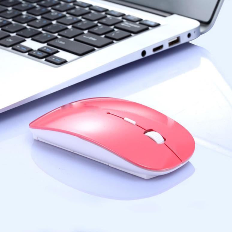 Wireless Mouse Luxury Mini Mouse LED Back Light Mouse 4 Buttons 2400 ...