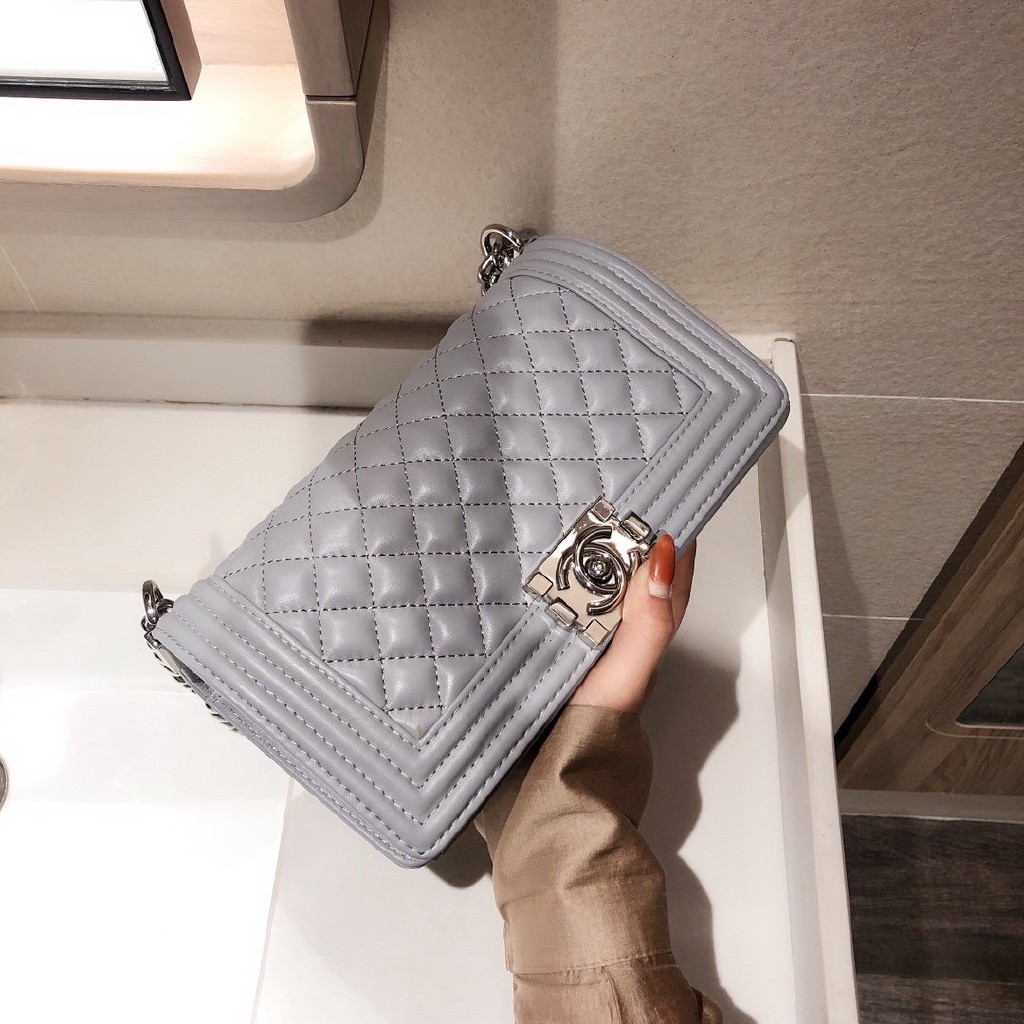2021 latest chanel_ single shoulder diagonal bag trend Versatile The ...