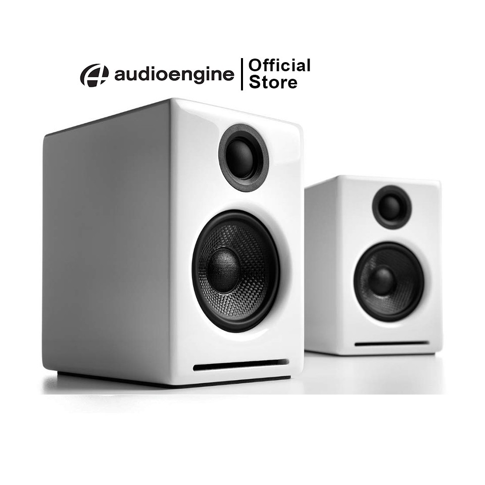 Audioengine A2+ Wireless (White) ลำโพงไร้สายแบบ Bookshelf | Shopee Thailand
