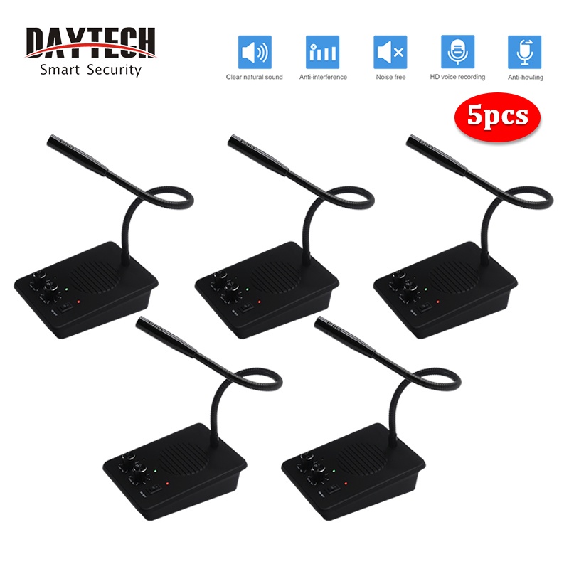 DAYTECH 2 Way Window Intercom System Speaker System Anti-Interference ... DAYTECH 2 Way Window Intercom System Speaker System Anti-Interference ...