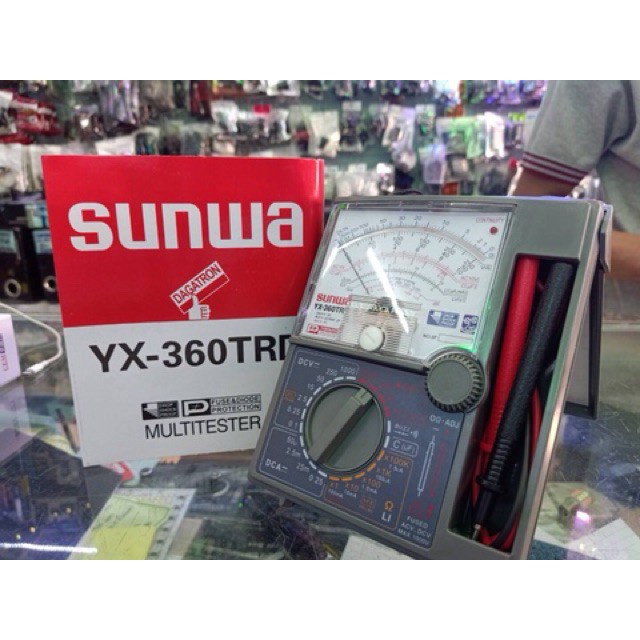 YX-360TRD SUNWA มัลติมิเตอร์ มิเตอร์วัดไฟแบบเข็ม 360trd | Shopee Thailand