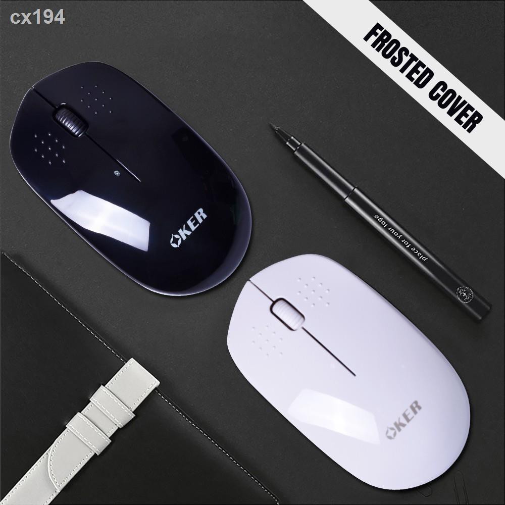 ขายดีเป็นเทน้ำเทท่า ส่งเร็ว Oker Mouse Wireless m681 Laser Silent keys ...