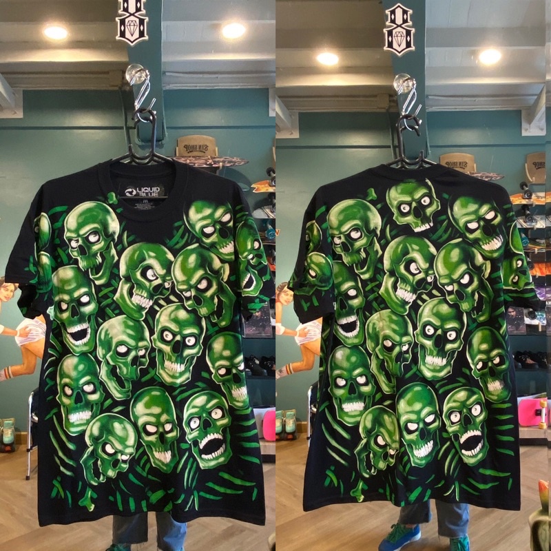 Liquid blue Skull Pile Green | Shopee Thailand