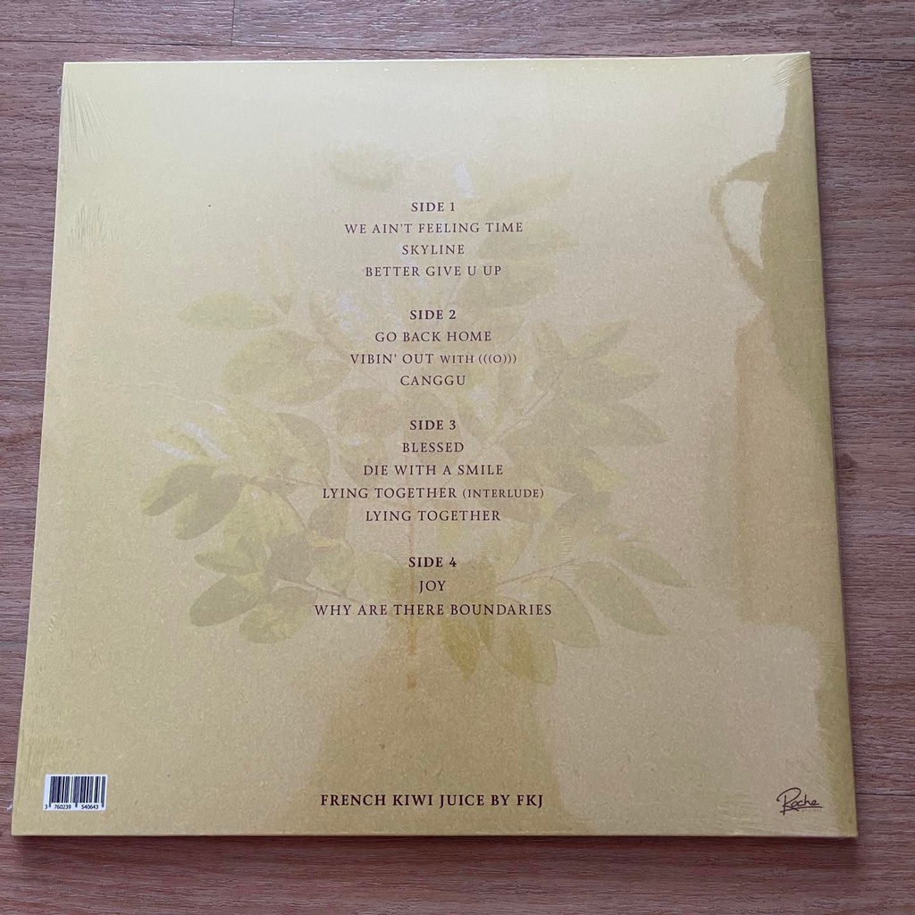 แผ่นเสียง FKJ French Kiwi Juice 2 x Black Vinyl LP Album Repress ...