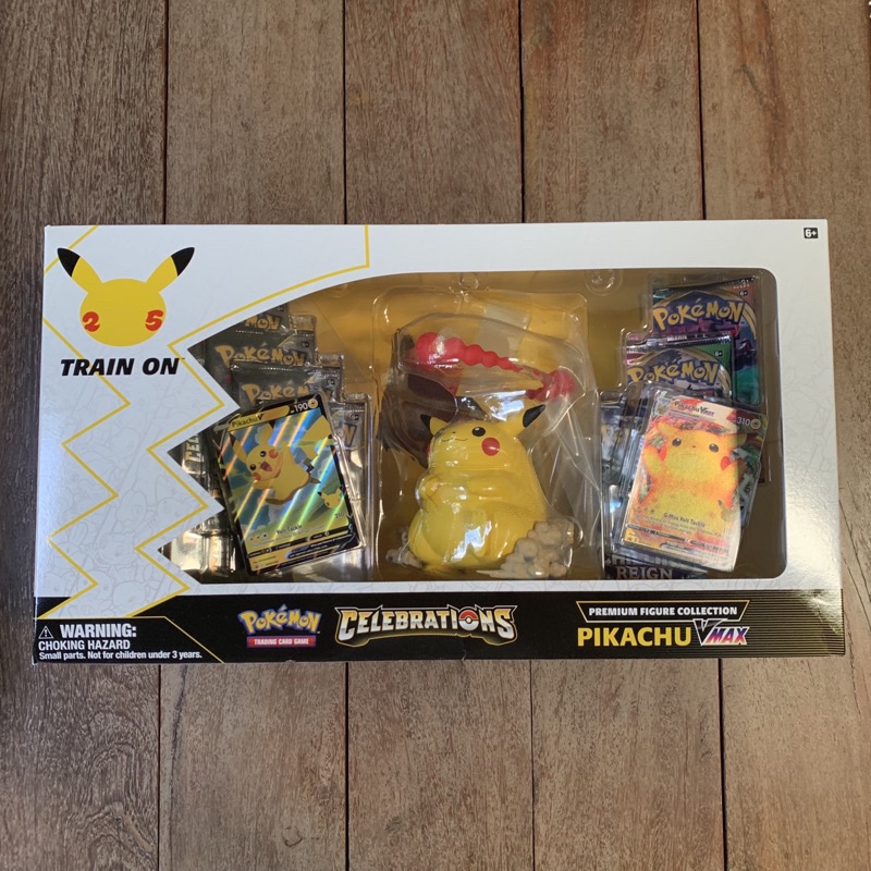 Pokemon - 25th Anniversary Celebrations Pikachu Figure Collection Box ...