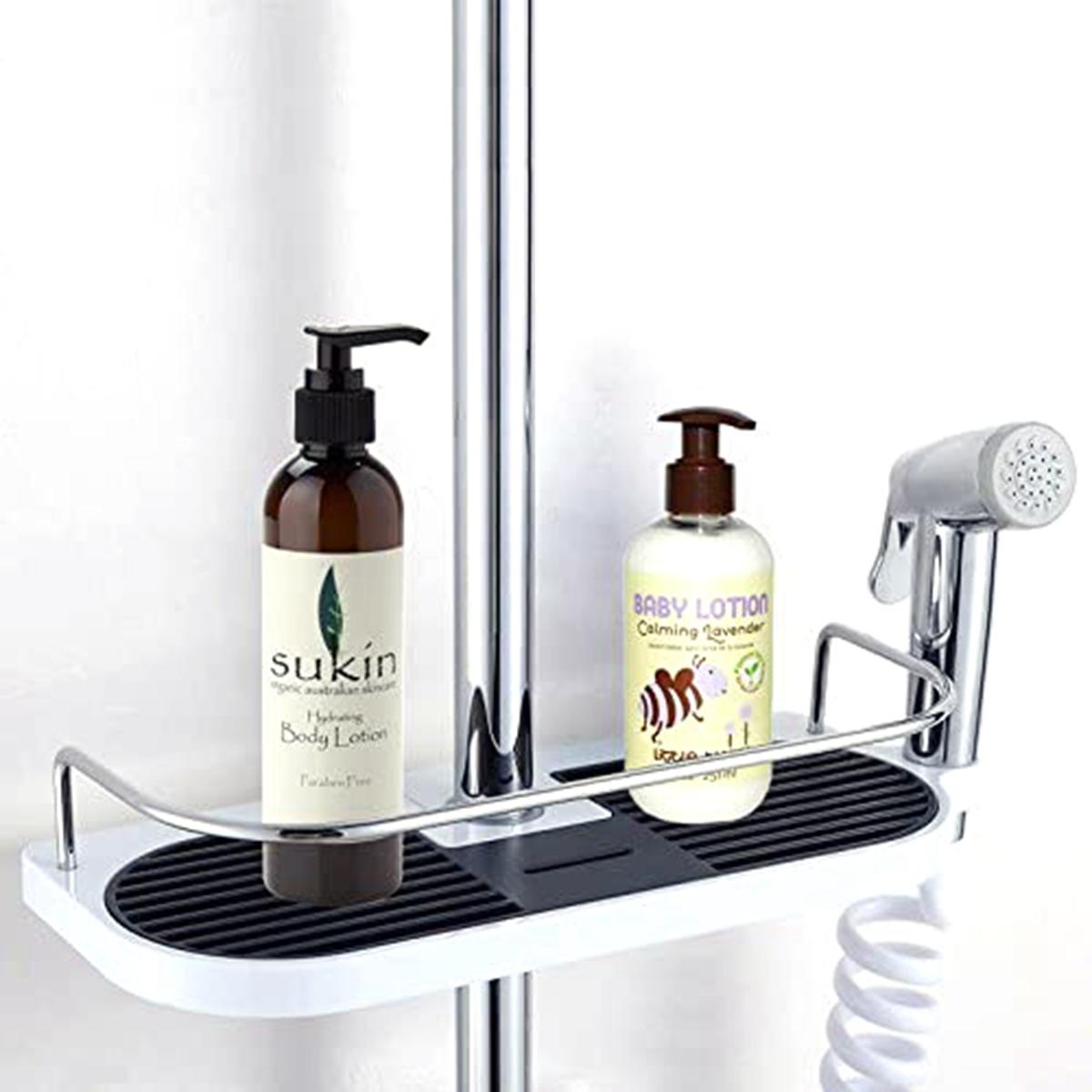 INSTORE Shampoo Shower Rack Multifunctional Organzier Shelf Storage ...