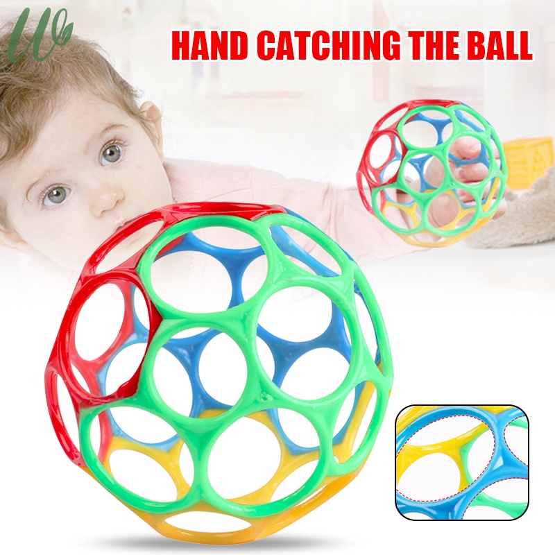 Duck Hand Grasp Ball Baby Toys Educational Soft Rattle tiu0 ...