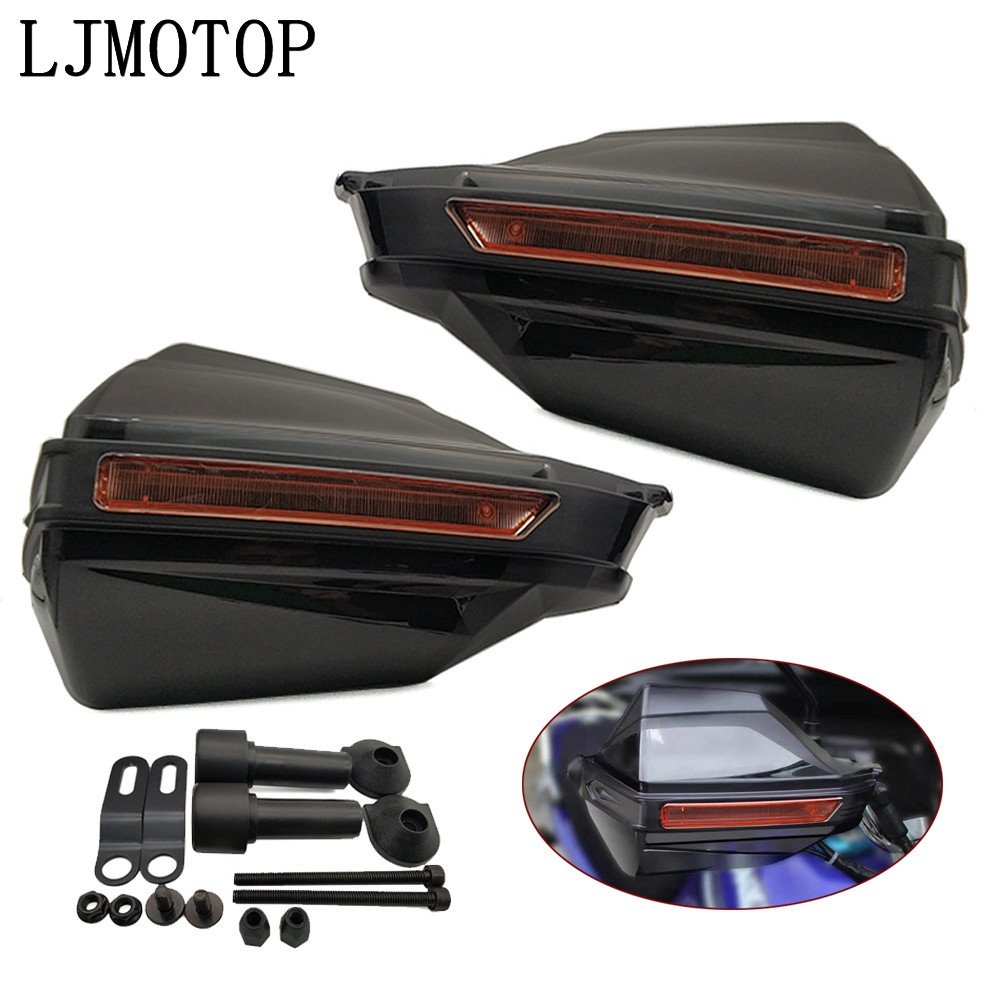 Motorcycle Hand Guard Handle Protector Shield Windproof Hand Guards ...