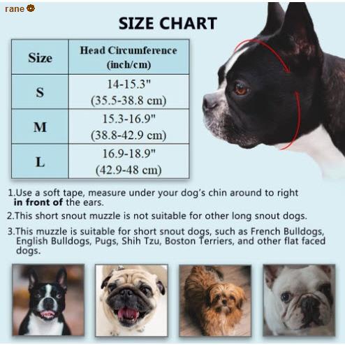 จุดประเทศไทยหน้ากากสุนัขหน้าสั้น ตะกร้อครอบปากสุนัข Bulldog บางเบาทำ ...