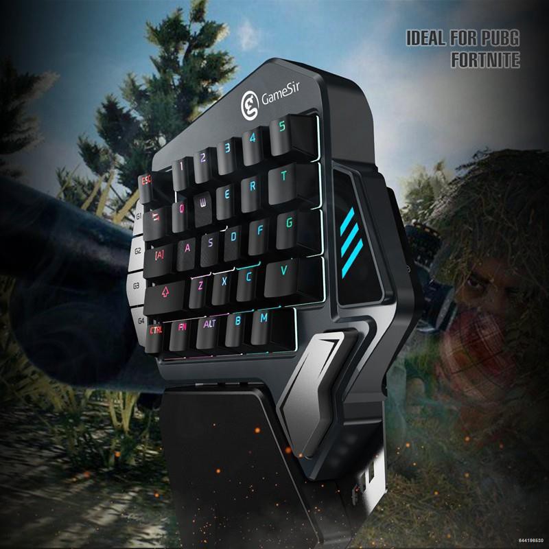 ☢ ☀Gamesir Z1 Rgb Kailh Mechanical Gaming Keyboard One Handed ...