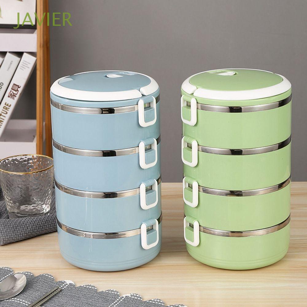 ALLGOODS Double-layer Food Container Portable Snacks Container Lunch ...