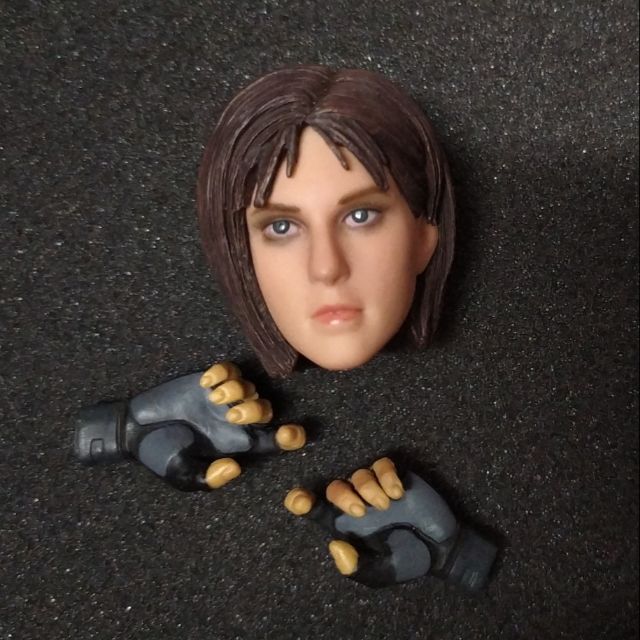 หัวโมเดลฟิกเกอร์ผู้หญิง จิล วาเลนไทน์ ขนาด 16 scale female head sculpt ...