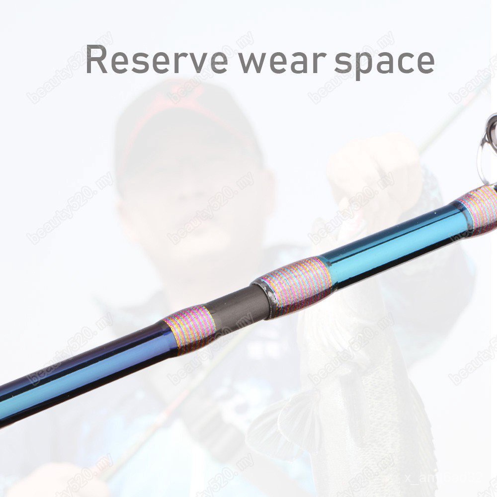 2021M Power Rainbow Color Fishing Rod 1.82.1m Casting Spinning Rod Q6Tn ...
