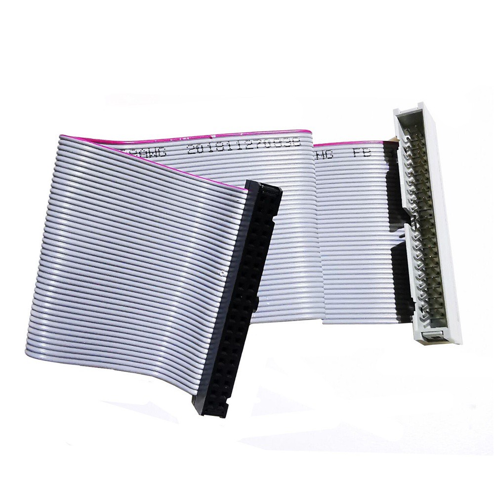 AUGUSTINA Durable Cables 40 Pin Computer Extension Cable 30cm Flat ...