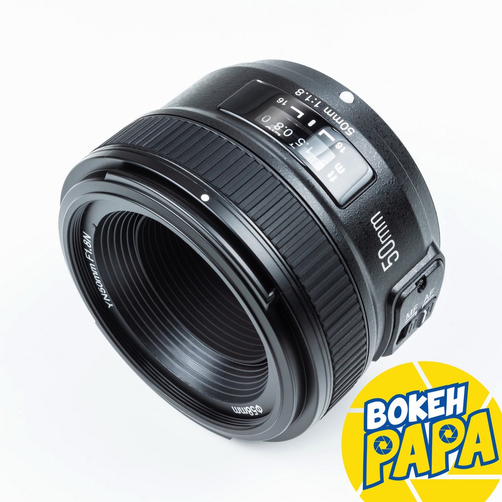 Yongnuo 50mm F1.8 เลนส์ ออโต้โฟกัส สำหรับกล้อง Nikon DSLR DX FX ( YN ...