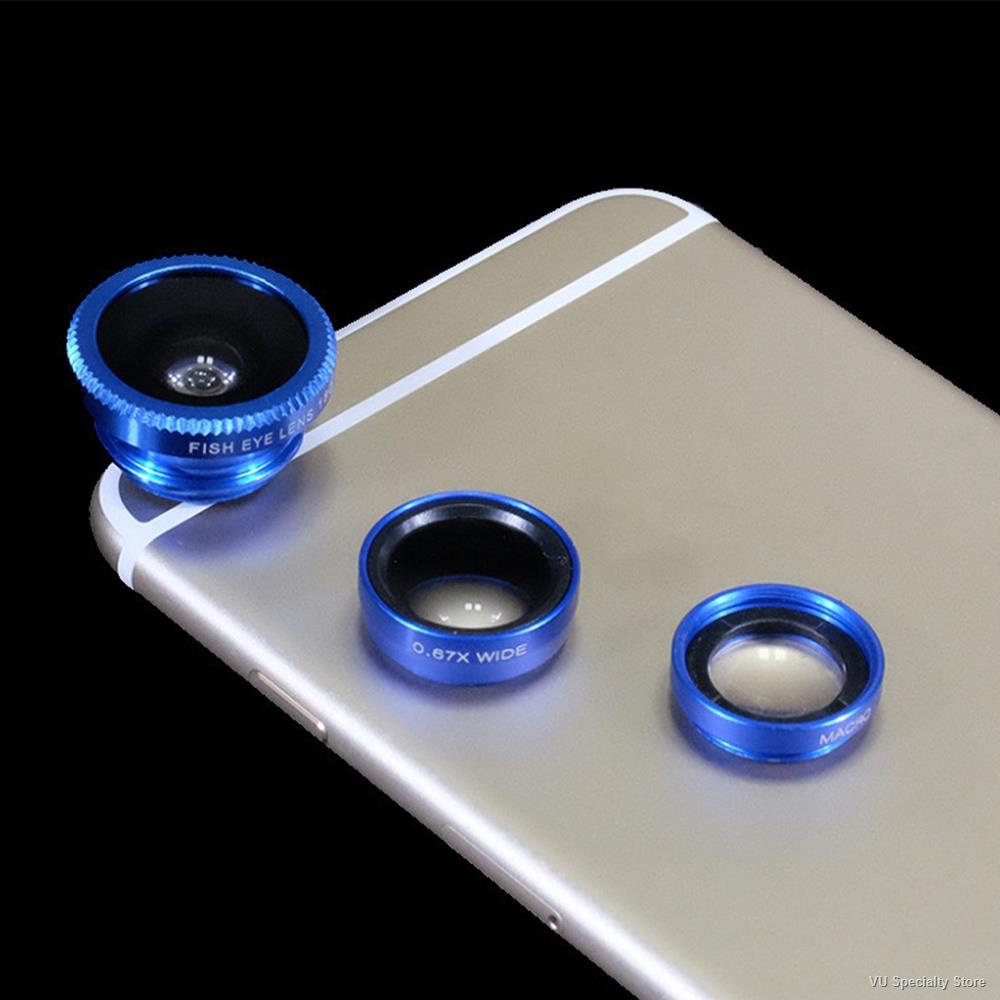VU Specialty StoreUniversal Clip Lens 3in1 เลนส์มือถือ 3 มุมมอง เลนส์ ...