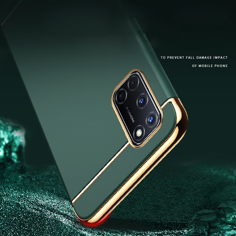 3-in-1 Matte Case OPPO A92 A52 A72 A92S A91 F15 A8 A31 / Reno 3 PC Hard ...