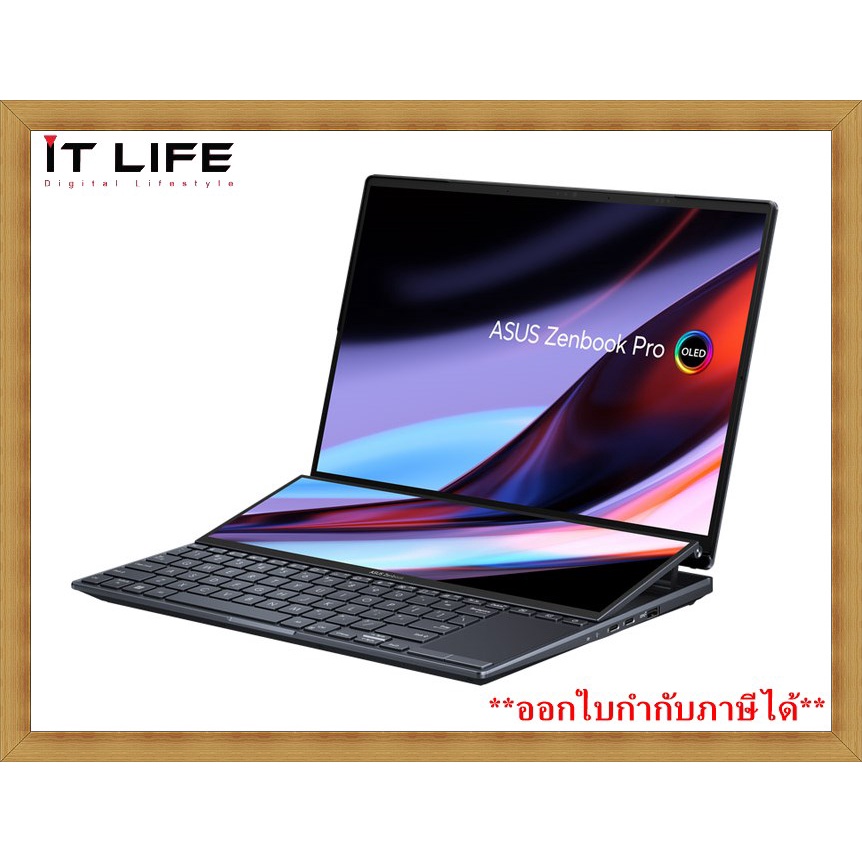 โน้ตบุ๊ค (Notebook) ASUS ZenBook Pro 14 Duo OLED UX8402ZA-M3701WS แถม ...