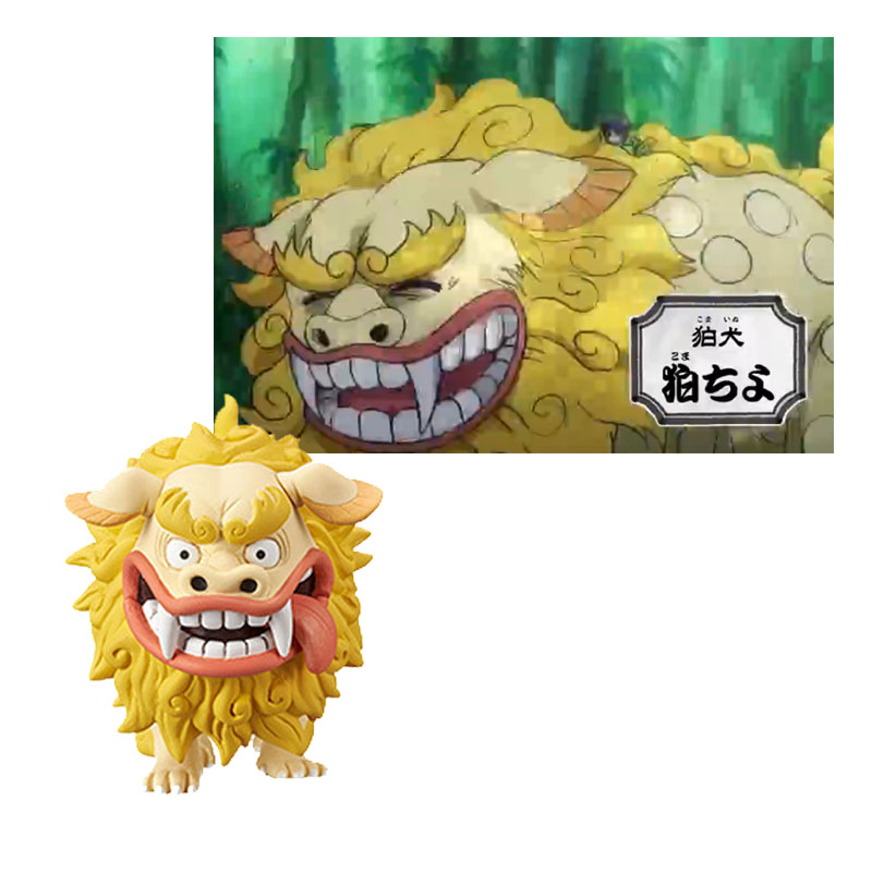 โมเดลวันพีช Set Wano Ver. One Piece Luffy Zoro Nami Choper Tamako Koma ...