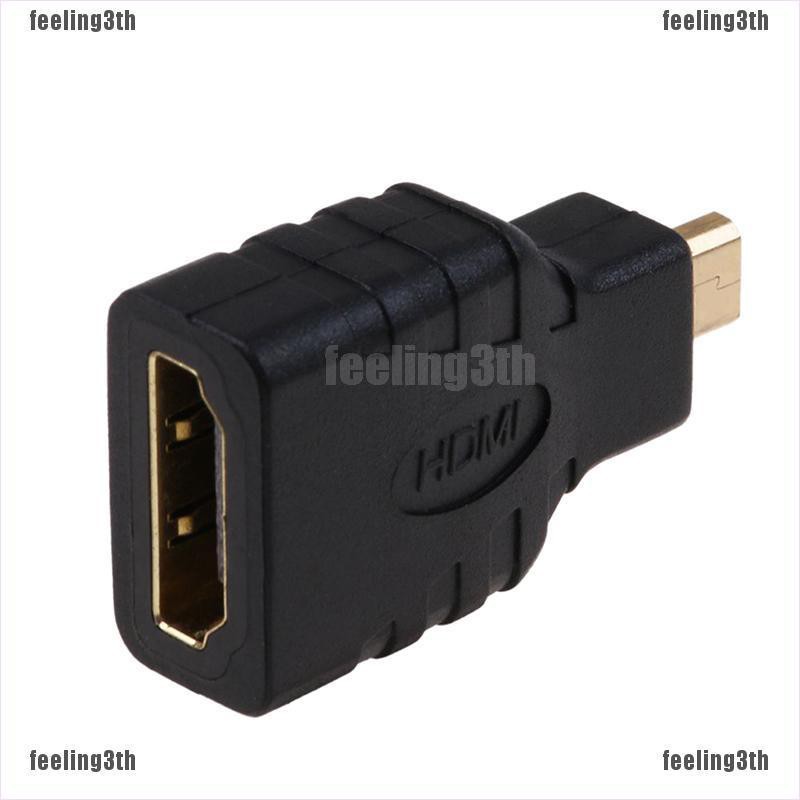 อะแดปเตอร์แปลง ADA Micro HDMI Type D Male to HDMI Type A Female สำหรับ ...