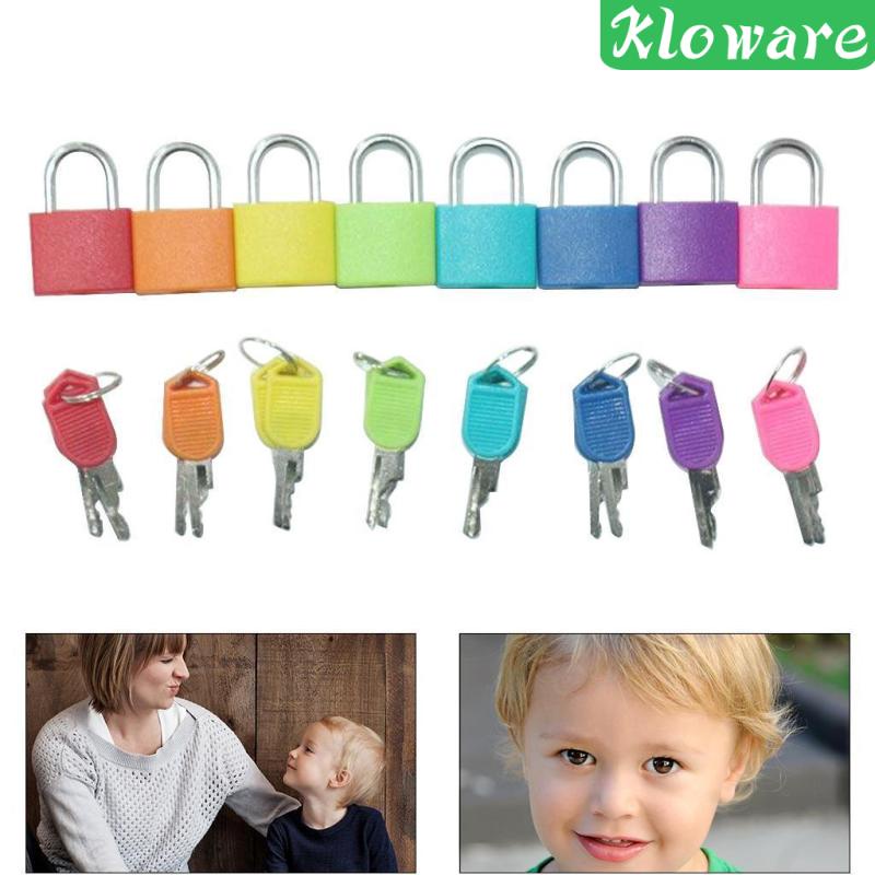 [klowareMY] Key Lock Color Montessori Locks for Backpack Classroom ...