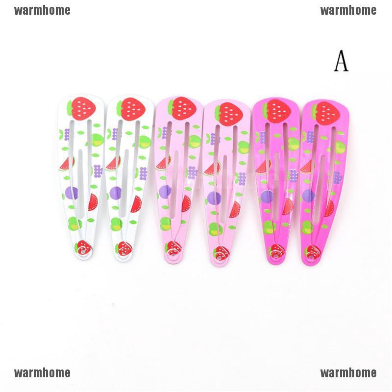 WHTH กิ๊บติดผมลายการ์ตูนสำหรับเด็ก 3 คู่ - warmhome.th - ThaiPick