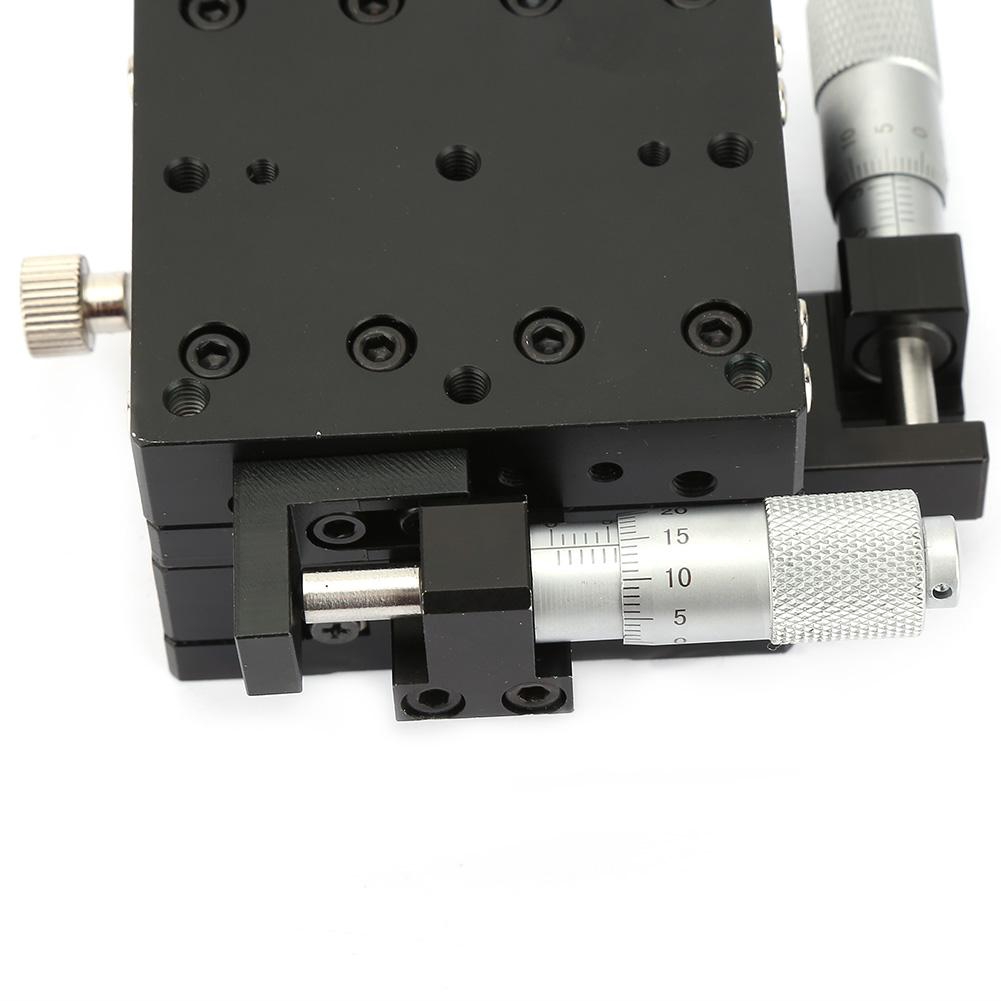 สต็อคพร้อมSEMY60-AS Micrometer Manual Slide Table Trimming Platform ...