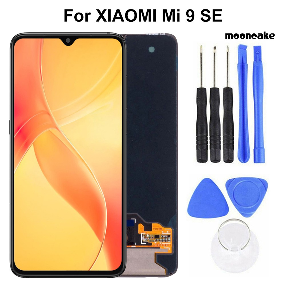 *moon* เครื่องมือหน้าจอสัมผัสดิจิตอล Lcd แบบเปลี่ยนสําหรับ Xiaomi Mi 9 ...