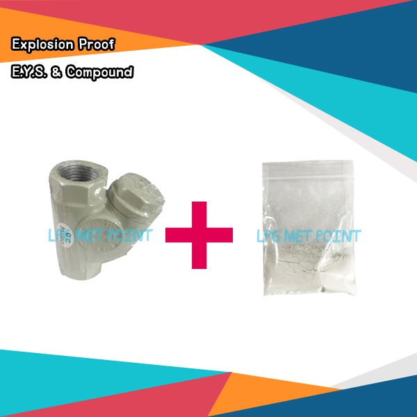 อี.วาย.เอส&ผงคอมพาวด์ กันระเบิด Explosion Proof E.Y.S. Size 1/2” | Shopee Thailand