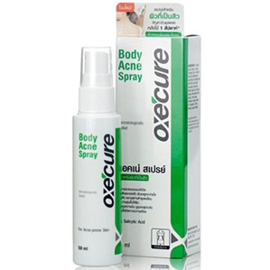 ((ส่งจากร้านยา))((แพ็คเกจใหม่))Oxe cure oxecure OXYCURE body acne spray ...