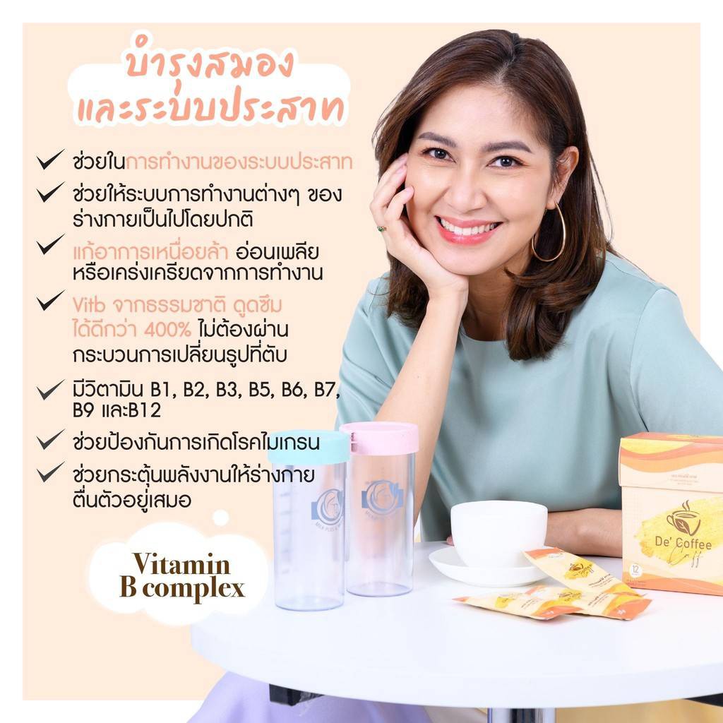 Milk Plus More De Coffee Caff and De Pro CoCoa กาแฟดีแคฟและโปรตีนโกโก้ผสมวิตามิน บำรุงครบจบในซอง ...