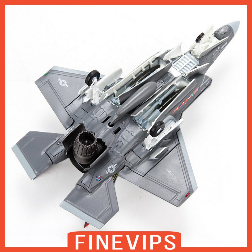 FinevipsMY 172 Diecast F-35B Fighter Aircraft Model -Home DecorDesk ...