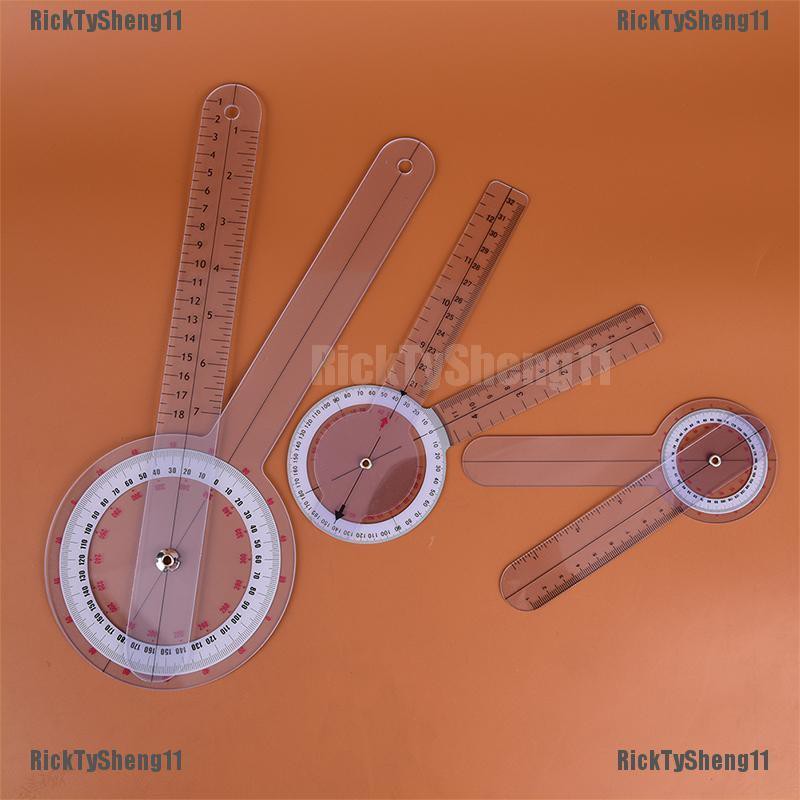 COD RTS3pcsset 6812inch 360 degree protractor angle medical ruler ...