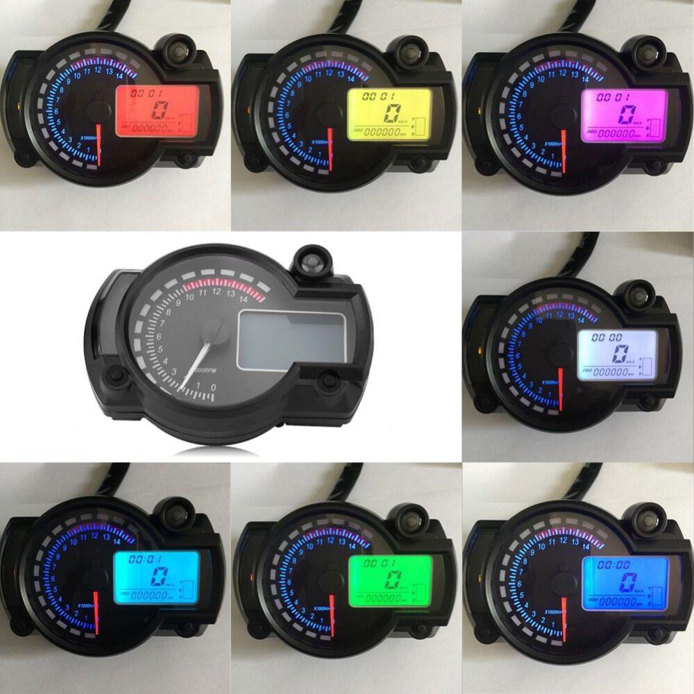 （In Stock）Motorcycle Universal Instrument In 7 Colors Waterproof ...
