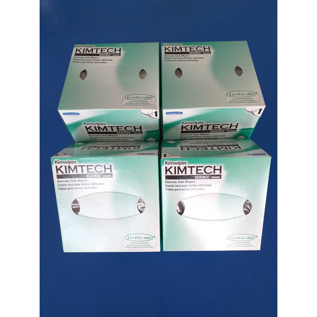 กระดาษเช็ดสายไฟเบอร์ออฟติก Kimtech (280 ชิ้น/กล่อง) | Shopee Thailand