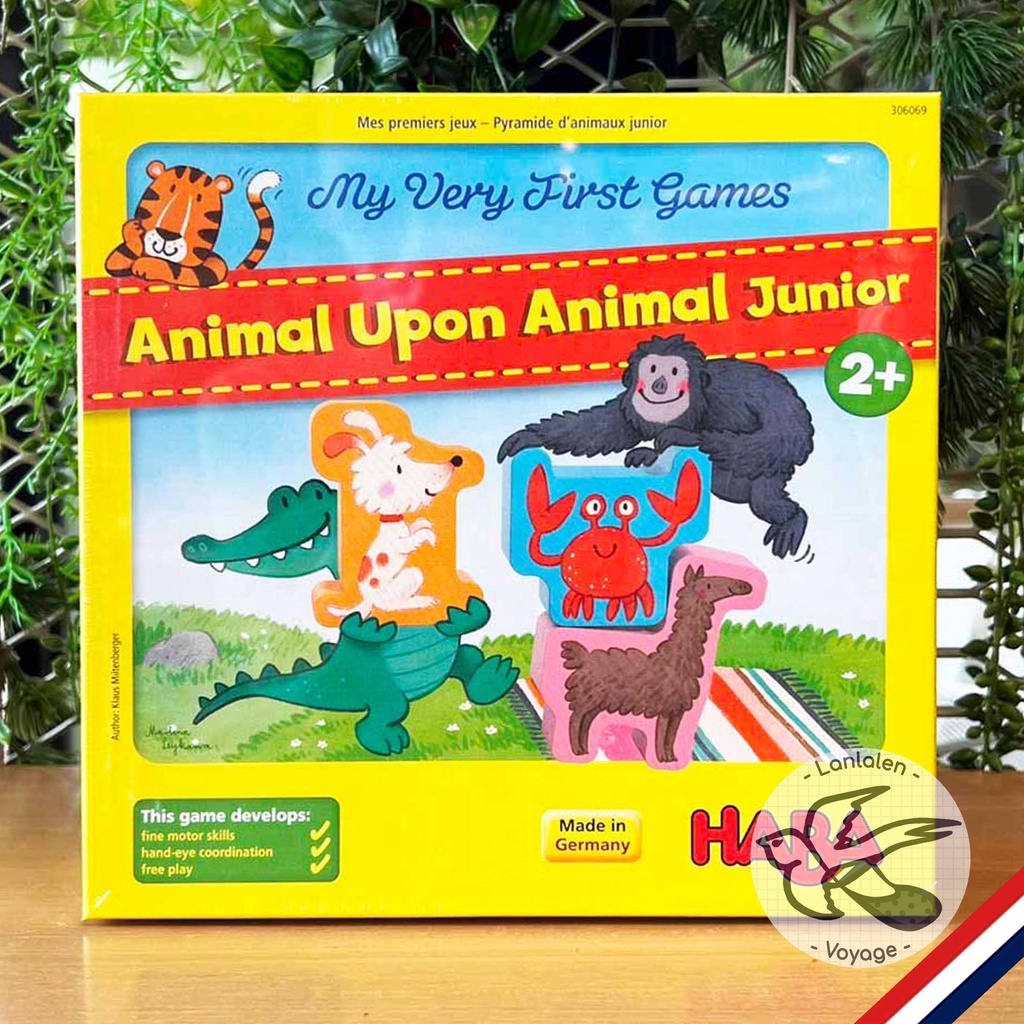 Animal Upon Animal ( Tier auf Tier ) Mini Tin Box My Very First Game Jr ...