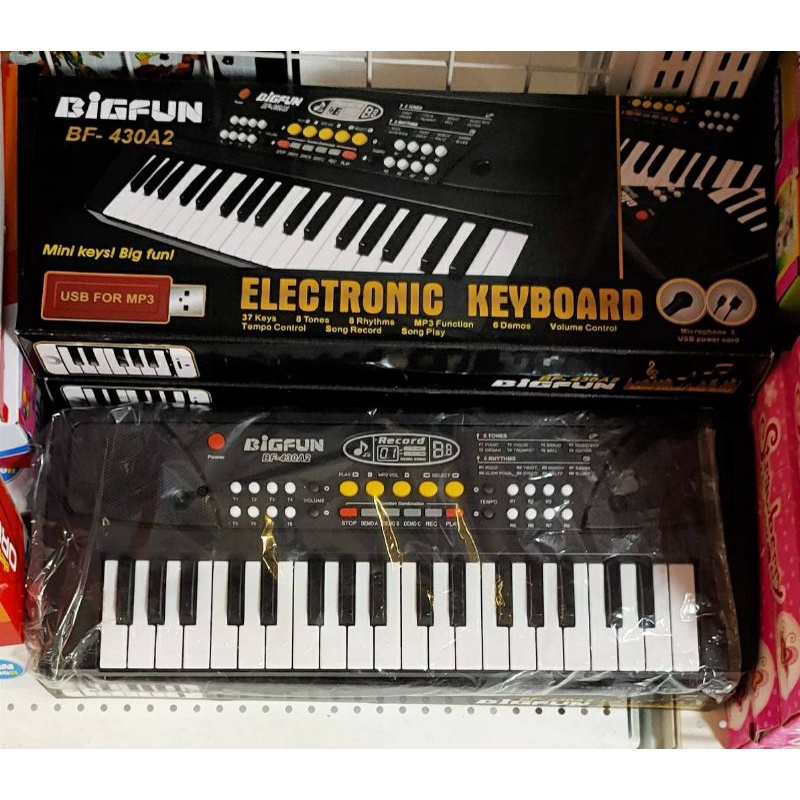 คีย์บอร์ดเด็ก รุ่นอัดเสียง ต่อUSB เล่น MP3 ได้ รุ่น BF-430A2 | Shopee ...