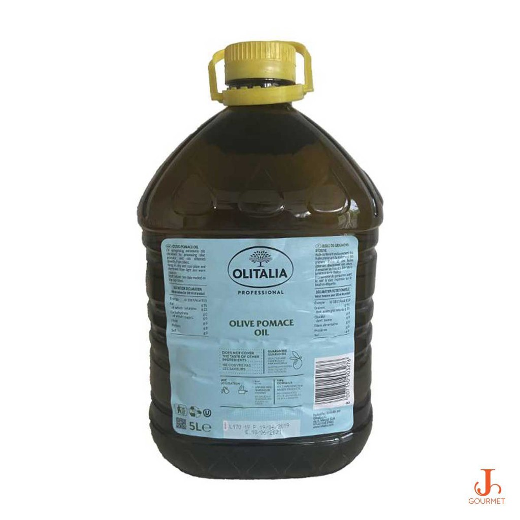 OLITALIA POMACE OLIVE OIL - 5 LITERS | น้ำมันมะกอก OLITALIA - 5 ลิตร | Shopee Thailand