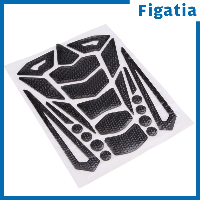 1 Set Waterproof Motorcycle Motorbike Fuel Tank Protector Sticker ...