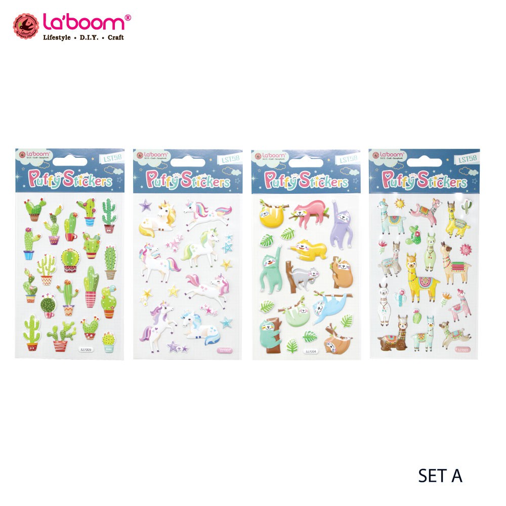 Laboom (ลาบูม) พัฟฟีสติ๊กเกอร์ รหัส LST58 - sakuraproductsth - ThaiPick