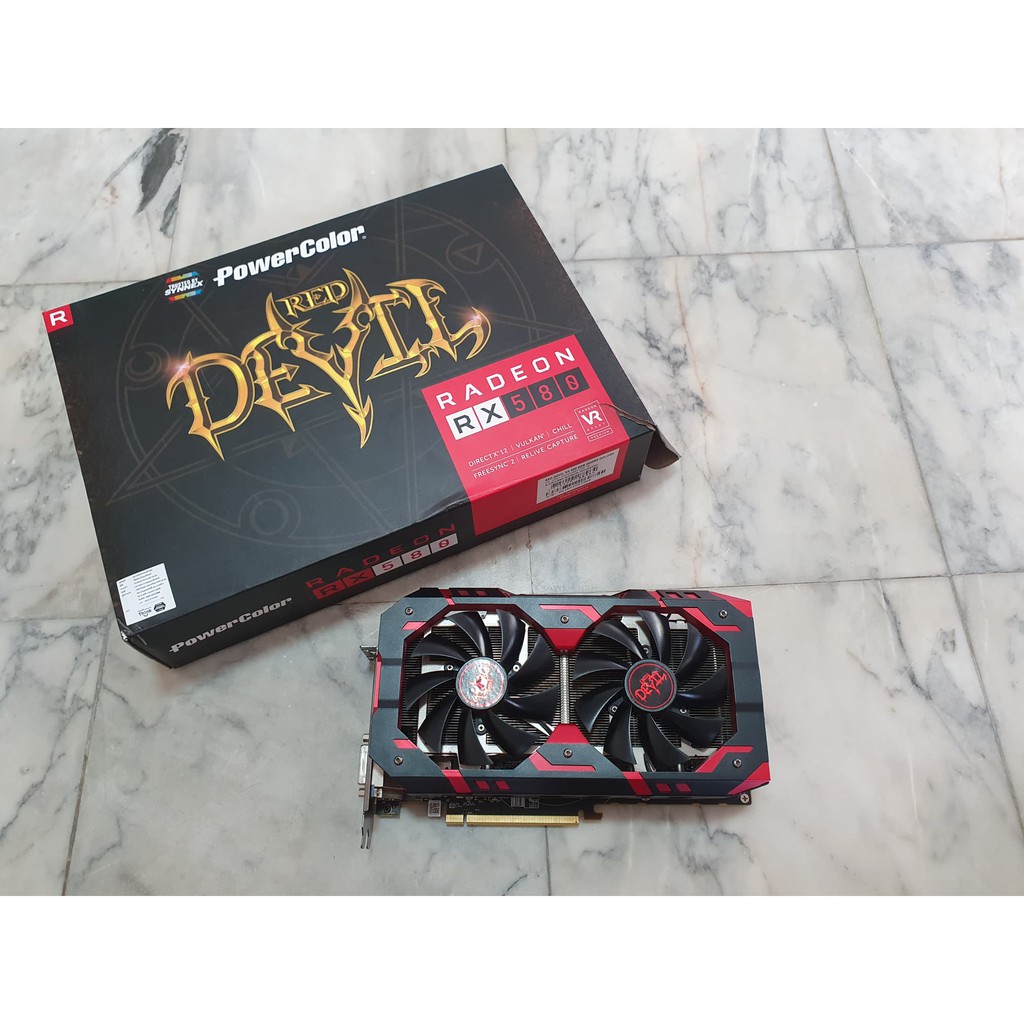 PowerColor Red Devil RX 580 Golden Sample OC | Shopee Thailand