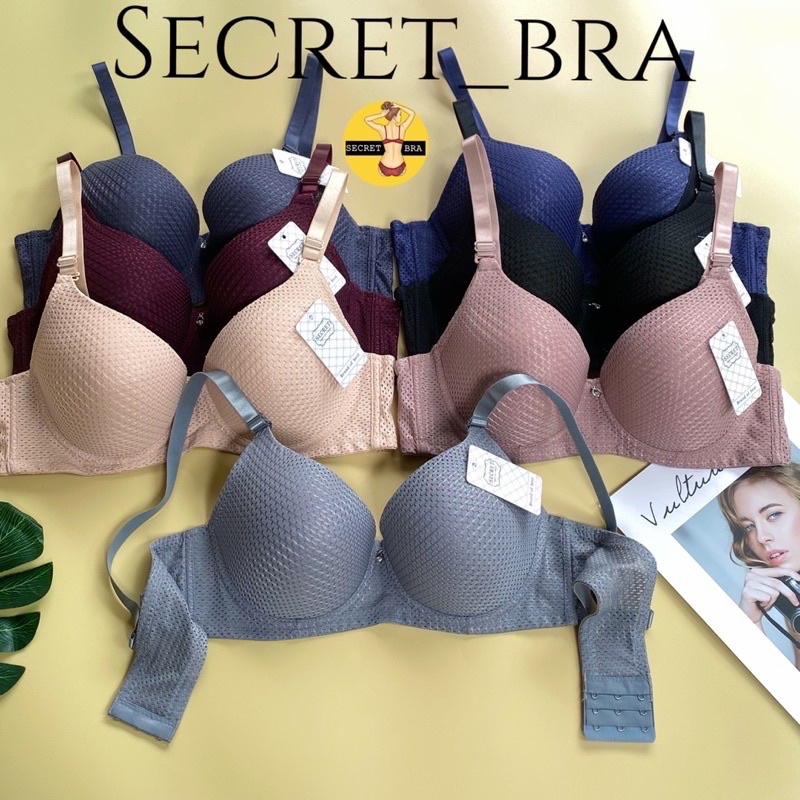 เสื้อในไซร้ใหญ่ มีโครง ทรงเต็มเต้าเรียบผ้ารู เก็บทรงเก็บเนื้อ ฟองบาง36-44 (1932) - secret.love ...