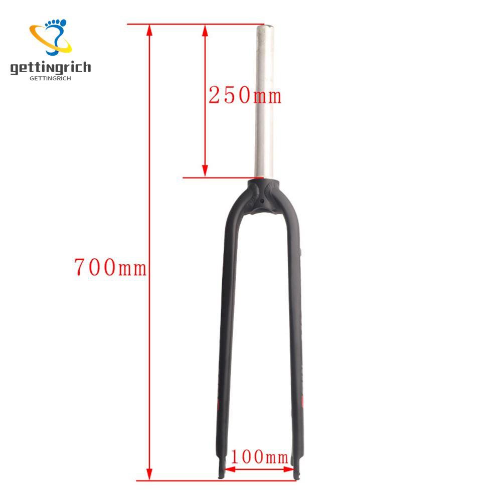 HASSNS Front Fork Aluminum Alloy Bicycle NonTapered Rigid Front Fork For Disc Brake 2627.529Er ...
