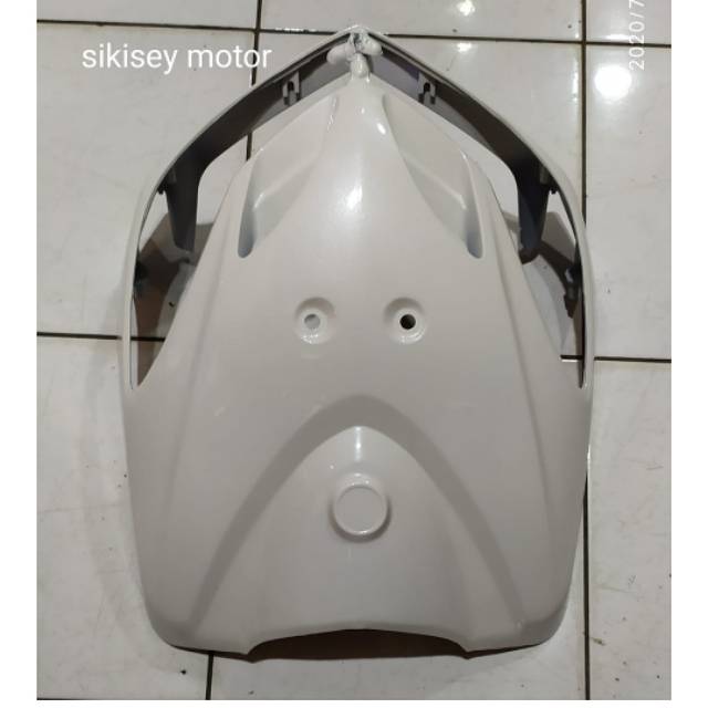 ฝาครอบโล่ด้านหน้า Mio 08. สีขาว - sikiseymotor99.th - ThaiPick