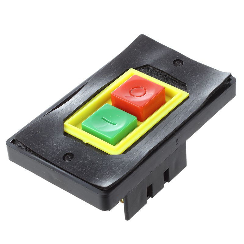 QCS1 On Off Start Stop Flush Mount Push Button Switch 2KW for Electric ...